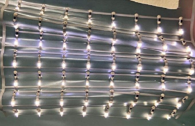 ストレッチャブルフィルムへの実装（生体シート、LEDイルミネーション、はんだ付け対応の使用例を紹介します | 機能性フィルムへの実装技術 | JOHNAN DMS株式会社